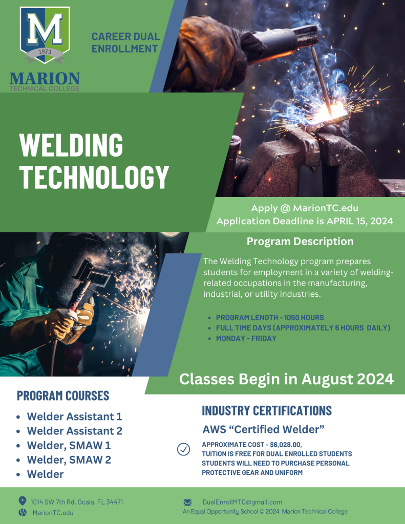 Welding | Marion Technical College